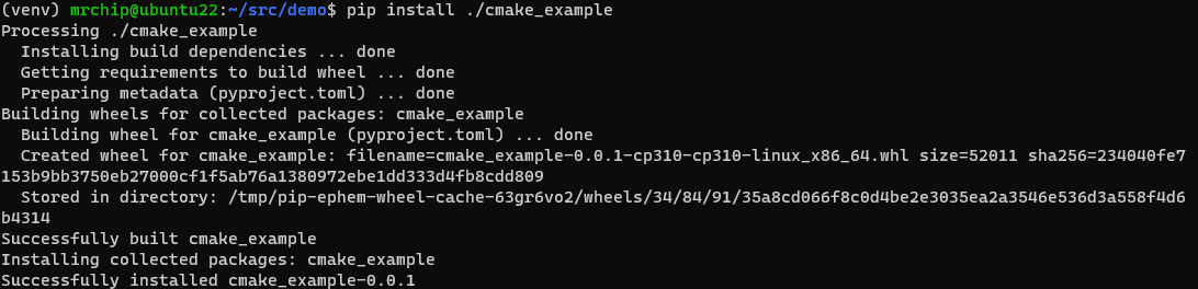 Pybind11和CMake构建python扩展模块环境搭建 - 小虎技术分享站