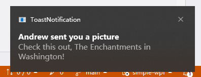 WPF使用Windows API发送Toast通知 - 小虎技术分享站